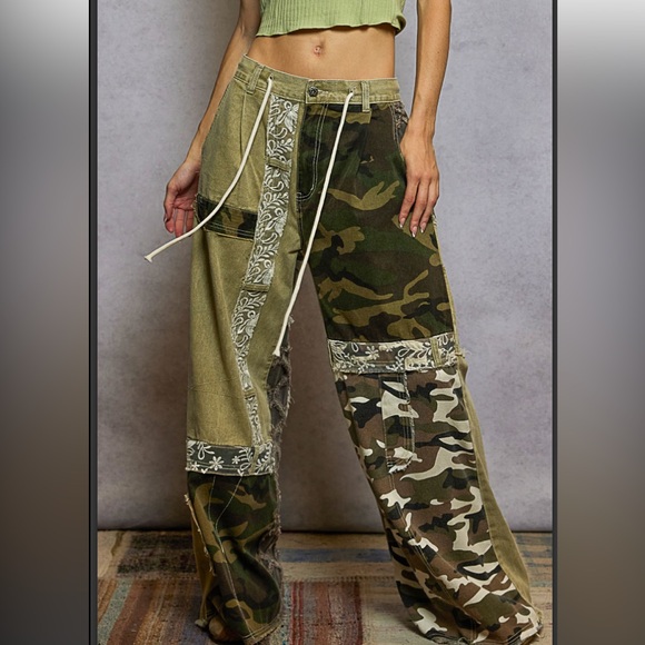 POL | Pants & Jumpsuits | 239 Left Pol Denim Camo Pants | Poshmark